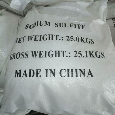 High Purity Tablets Drying Agent Sodium Sulfite From China Manufacturer
