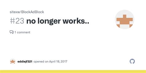 no longer works · issue 23 · sitexw blockadblock · github