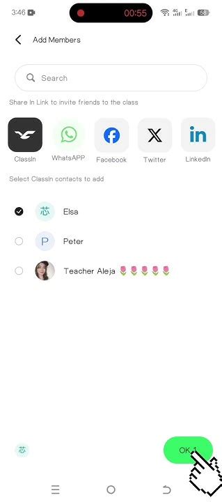 How To Make A Class Schedule On The New Version Of The Classin App