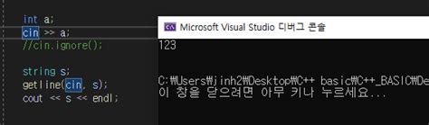 C Io Ostream Istream 멤버 함수 그리고 한 줄 읽기