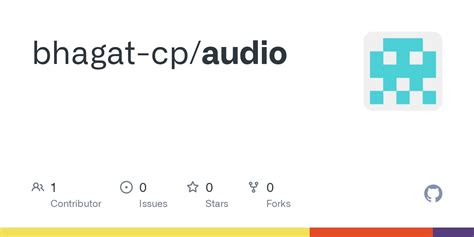 GitHub Bhagat Cp Audio