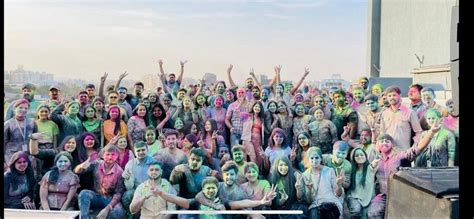 Pritam Deore On Linkedin A Splash Of Colors To Our Workplace Happy