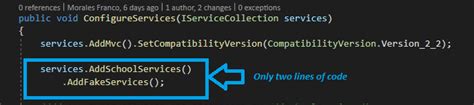 Extension Method To Split Services Registrations Dependency Injection