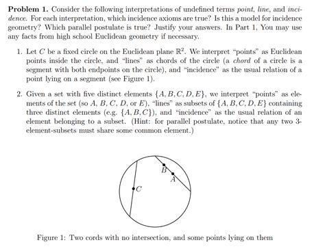 solved problem 1 consider the following interpretations of