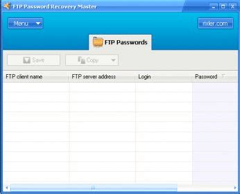 FTP Password Recovery Master Download FTPasRec Exe