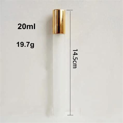 ₩1396에서 20ml 서리 낀 유리 스프레이 병 리필 가능한 향수 분무기 얇은 유리 향수 바이알 20cc 샘플 포장 병