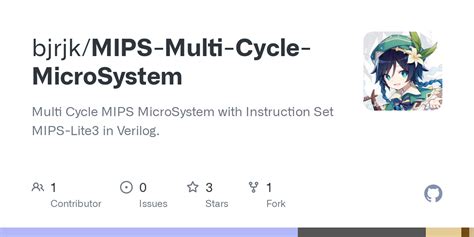 github bjrjk mips multi cycle microsystem multi cycle mips