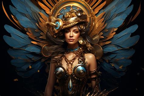 Premium Photo A Symphony Of Digital Clouds