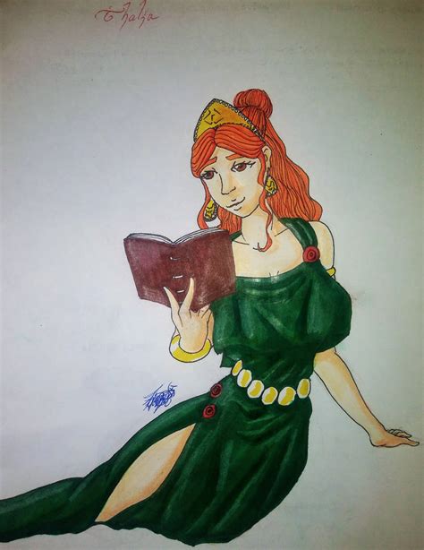 Princess Thalia Leisurely Reading 2018 By Dagomarosart On Deviantart