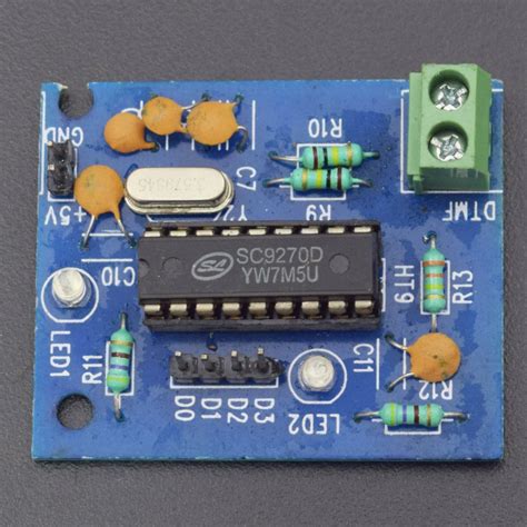 sc9270 dtmf decoder module for controlling devices using mobile working voltage 5v dc current