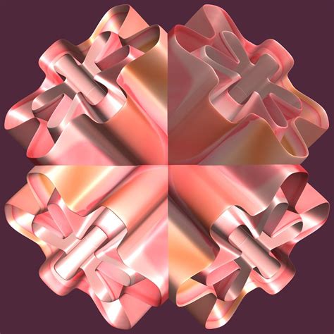 4 Tori 4個の輪環りんかん Following Code Of Mathematica Flickr