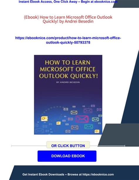 Introduction To Microsoft Outlook Pdf