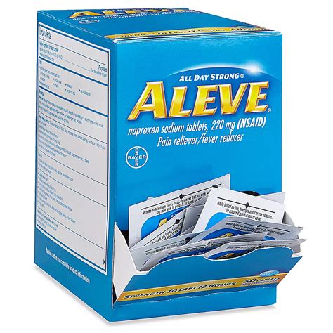 Aleve Label