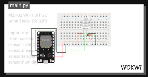 Monitoring Temperature And Humiditypy Wokwi Esp32 Stm32 Arduino