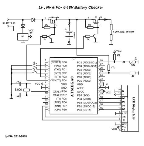 Тестер батареек своими руками схема фото