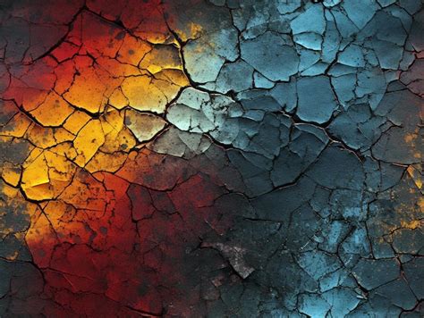 Premium AI Image Abstract Painting Seamless Pattern Texture