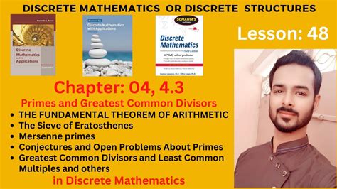 Lesson 48 Primes And Greatest Common Divisors Gcd Vs Lcm Gcds As Linear Combinations Youtube