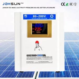 SVC Tnd 3000va Servo Motor Type Single Phase Automatic Voltage Stabilizer Voltage Regulator 3kVA