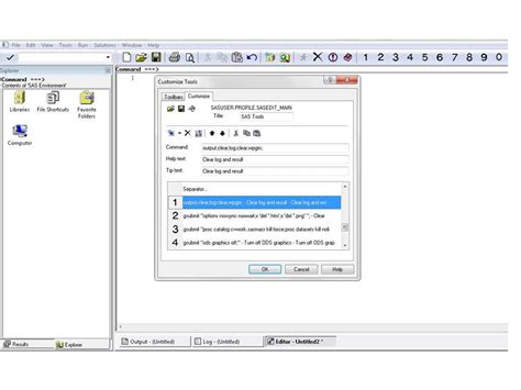 add 10 buttons to enhance sas 9 3 environment proc