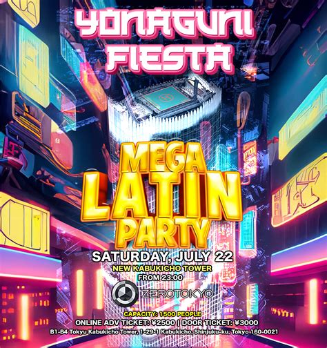 Yonaguni Fiesta Zerotokyo Shinjuku Kabukicho