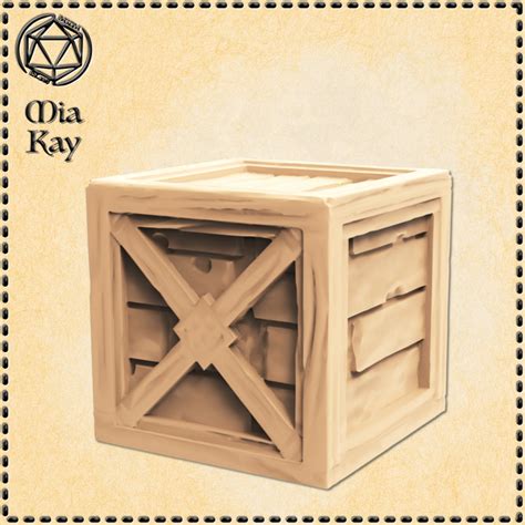 3d Printable Crates By M3dm
