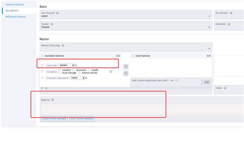 BUG UI Fail Save K S Options When Edit Template Again Issue Cnrancher Autok S GitHub