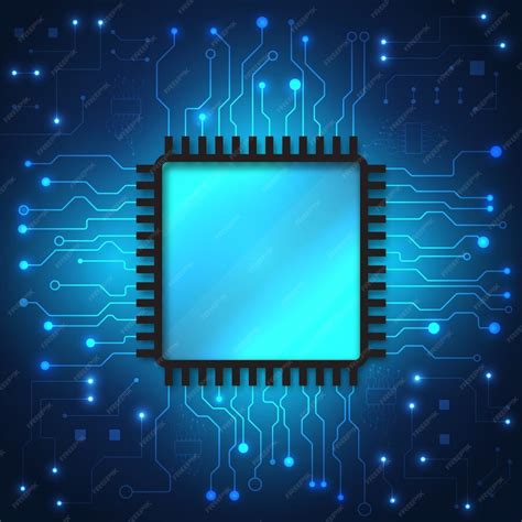 Premium Vector Circuit Board Technology Background With Hi Tech