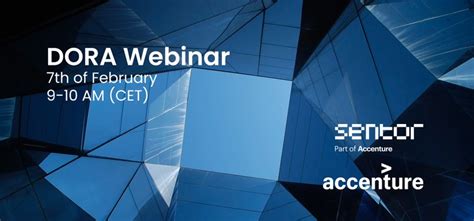 dora a status and the way forward a nordic live webinar