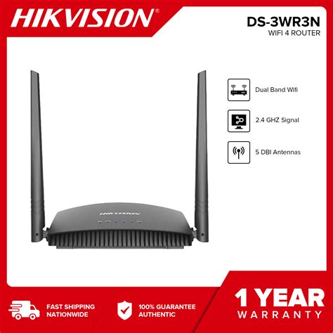 Hikvision Ds 3wr3n Wi Fi 4 Router Wireless Speed Router Access Point Range Extender Lazada Ph