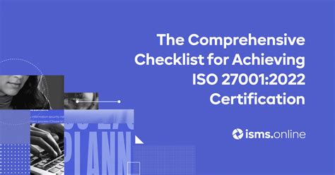 ISO Checklist Your Guide For Compliance ISMS Online