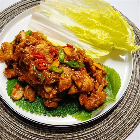 편스토랑 류수영 꼬기된장 삼겹살 제육볶음 만드는법