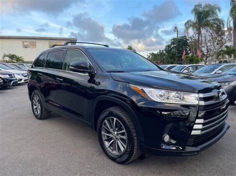 2018 Toyota Highlander Xle Low Price Use Cars