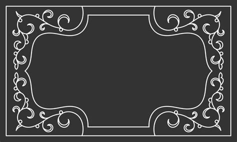 Simple Elegant Border Vector Art Icons And Graphics For Free Download