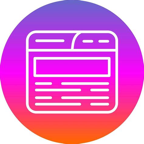 Web Browser Vector Icon Design 26043646 Vector Art At Vecteezy