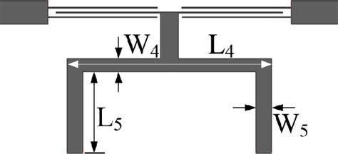 Figure 1 From Wideband Microstrip Bandpass Filter Using Stub Loaded Resonator Semantic Scholar