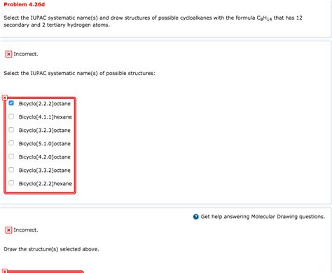 Solved Select The Iupac Systematic Names And Draw