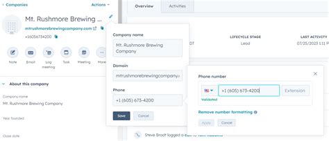 Hubspot Community Phone Number Formatting Does Not Apply Everywhere