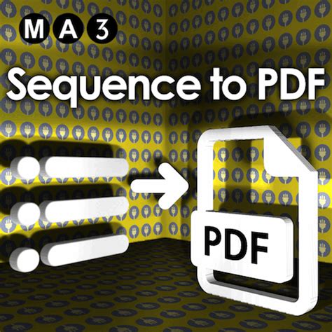 sequence to pdf addondesk
