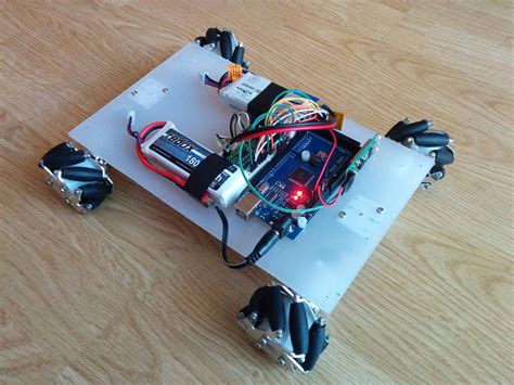 Mecanum Wheel Robot Bluetooth Controlled 5 Steps With Pictures