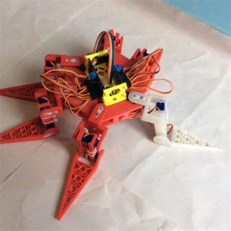 DOF High Flotation Hexapod Robot Hackaday Io