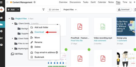 Export Account Data ProofHub Help
