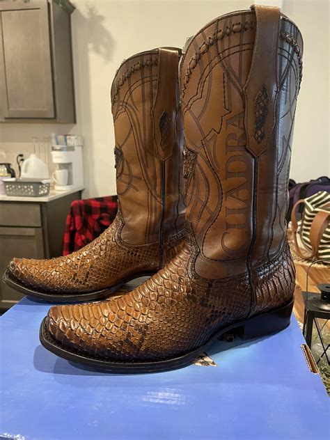 Cuadra Honey Python Rcowboyboots