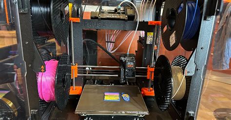 Filaments And Prusa Buffer Mmu3 In Prusa Enclosure With Mk4 By Filaments And Prusa Buffer Mmu3 In Prusa Enclosure With Mk4 By