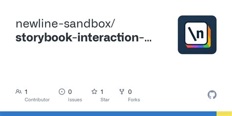 github newline sandbox storybook interaction testing