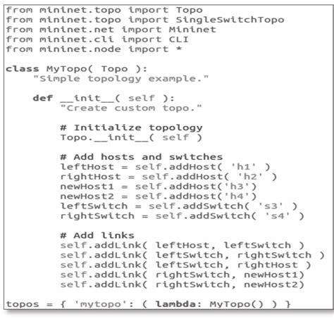 Script En Python De Topología Personalizada Download Scientific Diagram
