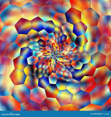 Bright Creative Patterns And Spiral Designs In Primary Colours Stock Bright Creative Patterns And Spiral Designs In Primary Colours Stock