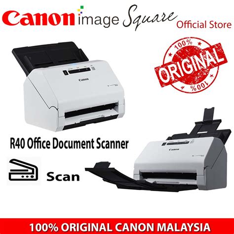 Canon ImageFORMULA R40 Office Document Scanner Original Canon Shopee Malaysia