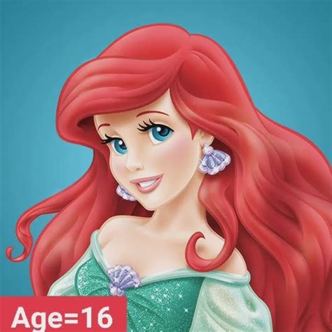 All Disney Princesses Ages ️ ️ Youtube
