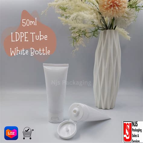 Ml Ldpe Tube White Bottle Lazada Ph