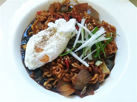 짜파게티 맛있게 끓이는 법 간짜장처럼 만들기